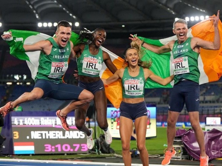 Ireland mixed relay team takes gold - The Portugal News